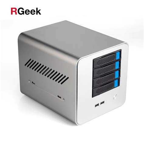 Rgeek Custom Oem Mini Itx Atx Pc Tower Chassis 4 Bay Nas Storage Server Cases Buy Mini Itx Nas