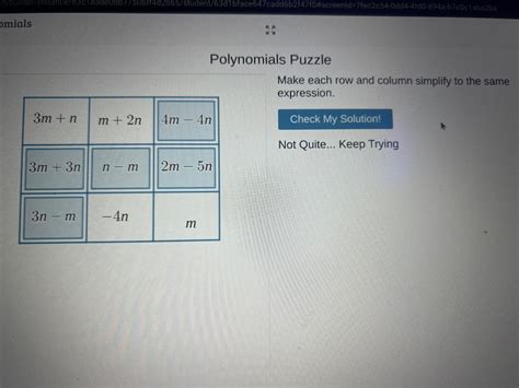 Answered Make Each Row And Column Simplify To Bartleby