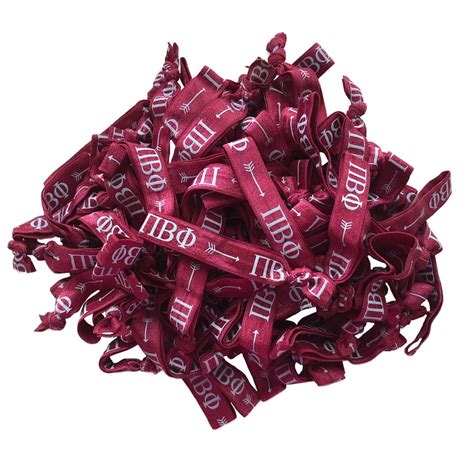 Pi Beta Phi Sorority Hair Ties Pi Phi Merch Pi Beta Phi Merch Pi Beta Phi Ts Sorority Merch