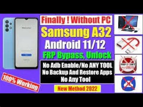 Samsung SM A32F FRP Remover Passo A Passo YouTube