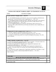 Lab Report Marking Sheet ECTE Layout Course Hero