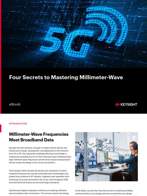 Four Secrets To Mastering Millimeter Wave Communications Circuit Design Pdf Amplifier