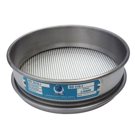 Fine Mesh Sieve 200mm Iso 3310 Certified Test Sieve Australia