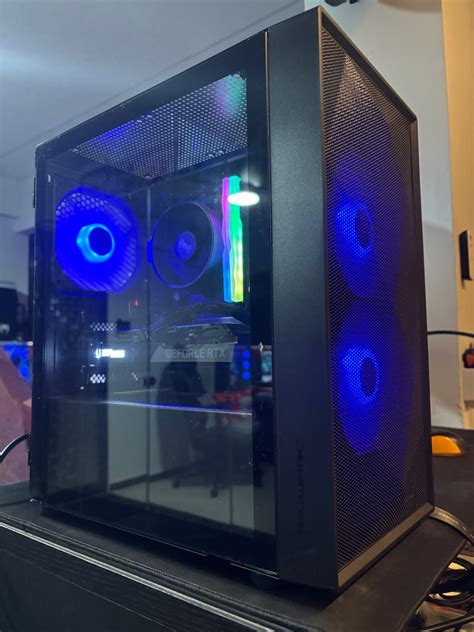 Gaming Desktop Computer Pc Cpu Processor Ryzen 5 Storage Nvme M 2 Ssd 512gb Rgb Ram 16gb Ddr4