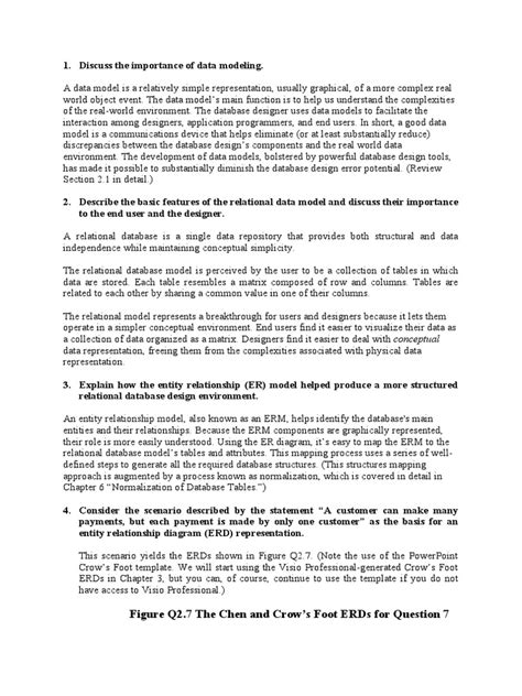 Wk2 Tutorial Solution Pdf Relational Database Conceptual Model