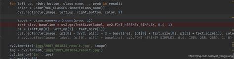 【笔记】cv2rectangle、cv2gettextsize、cv2puttext图片中的坐标一般是左上角为原点，横向为