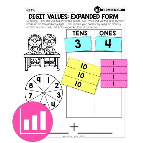 Lucky To Learn Math Two Digit Expanded Form Lesson 18