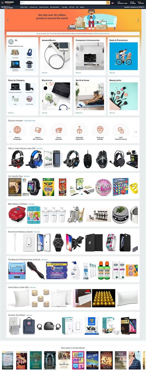 Amazon 美国亚马逊海外购官网 乐享好物