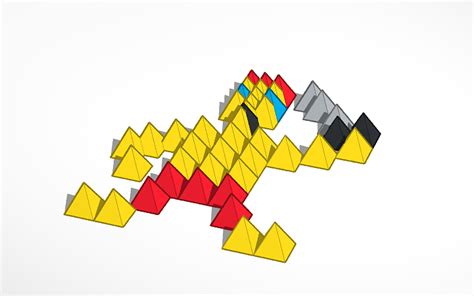 3d Design Triangle Man Tinkercad