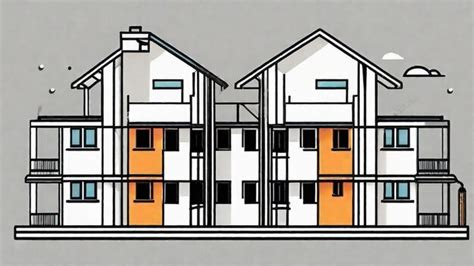 Progress In Housing Construction Premium Ai Generated Image