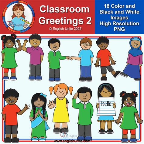 Clip Art Classroom Greetings 2 Made By Teachers