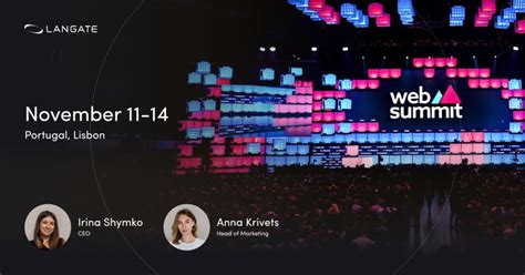 Langate Software on LinkedIn: #websummit2024 #techinnovation #ai #saas ...