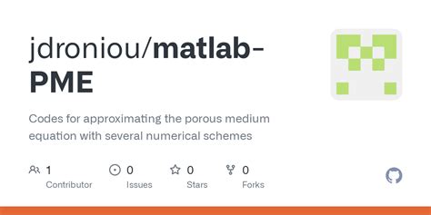 github jdroniou matlab pme codes for approximating the porous medium
