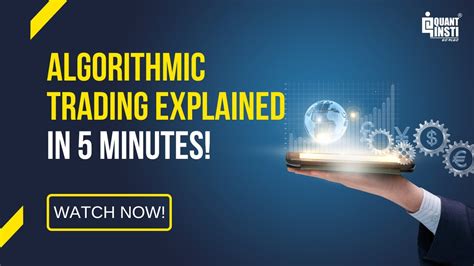 Algorithmic Trading Explained In 5 Minutes Youtube