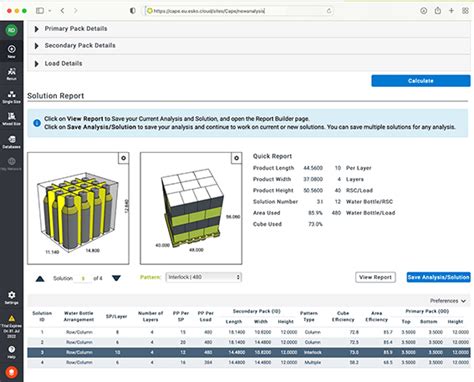 Cape Pack Palletization Software