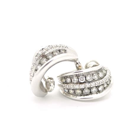 Orecchini in oro bianco - GIOIELLERIA ROMA – GIOIELLI IN ORO, ARGENTO E ...