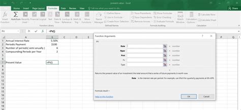 Net Present Value Excel Template Midi