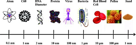 nanometer scale comparison