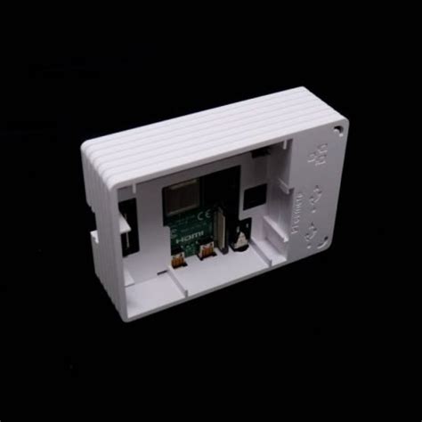 Raspberry Pi 4b White Injection Molding Premium Case Supporting 3007