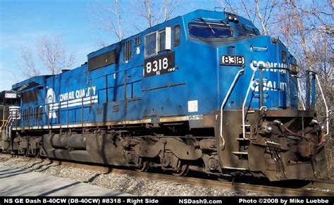 Ns Locomotive Detail Photos Ge Dash 8 40cw D8 40cw 8318