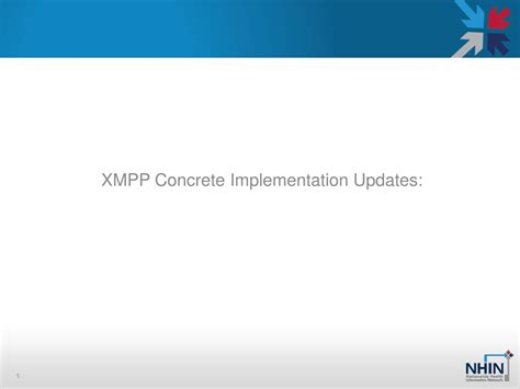 Ppt Xmpp Concrete Implementation Updates Powerpoint Presentation