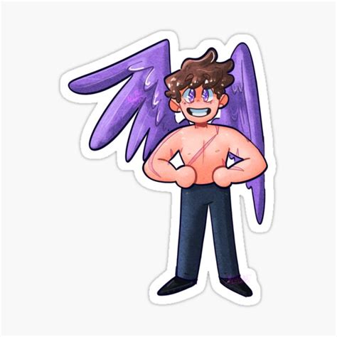 Chibi Featherweight Grian Sticker For Sale By Doctorsiren Redbubble