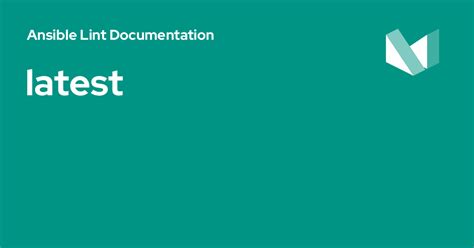 Latest Ansible Lint Documentation