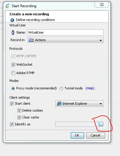 Load Testing How To Perform Neoload Proxy Settings Stack Overflow