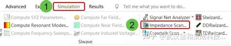【示例】siwave基础教程02 阻抗扫描 知乎