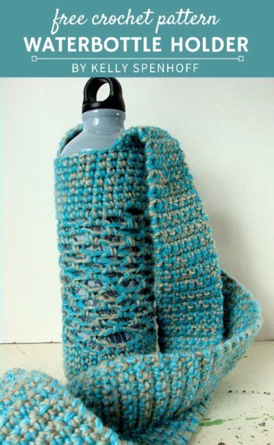Free Crochet Pattern Waterbottle Holder · Free Crochet Patterns