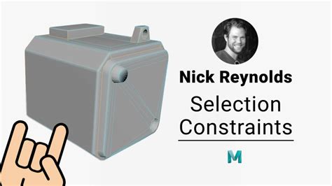 Video Using Selection Constraints In Maya