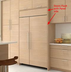 Need Guidance Panel Ready Subzero Built In Overlay Flush Design