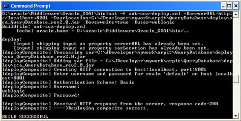 Learning Soa Working With Ant Script In Soa Suite 11g