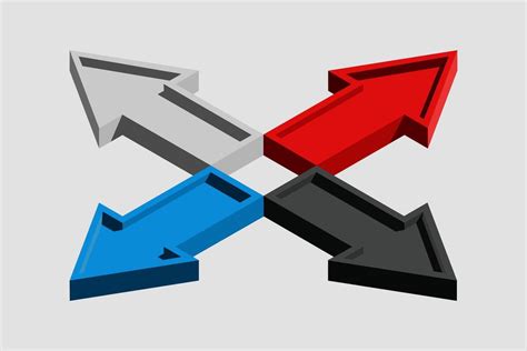 Crossing Arrows Vector Art Icons And Graphics For Free Download