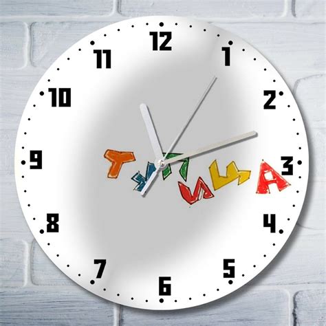Настенные часы УФ надписи тупица мемы приколы 10034 купить по низкой цене в интернет