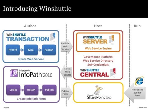 Improving Sap Usability With Infopath And Winshuttle