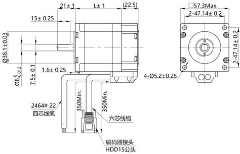 Nema 23 Jk57hsn30 Closed Loop Stepper Motor Manufacturer Jkongmotor