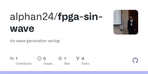 GitHub Alphan24 Fpga Sin Wave Sin Wave Generation Verilog