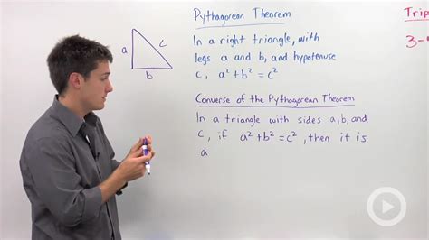Converse Of The Pythagorean Theorem Converse Of The Pythagorean Theorem