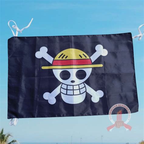 Jual Bendera One Piece Kain Bendera Flag Satu Sisi Shopee Indonesia