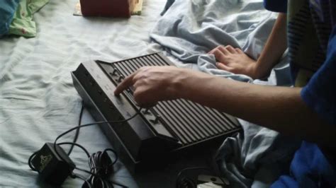 How To Hook Up Your Atari 2600 To A Tv Youtube