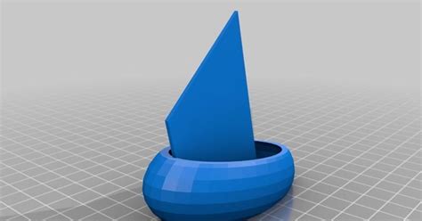 Thing A Day 2 Openscad Bathtub Sailboat By Makerblock Download Free