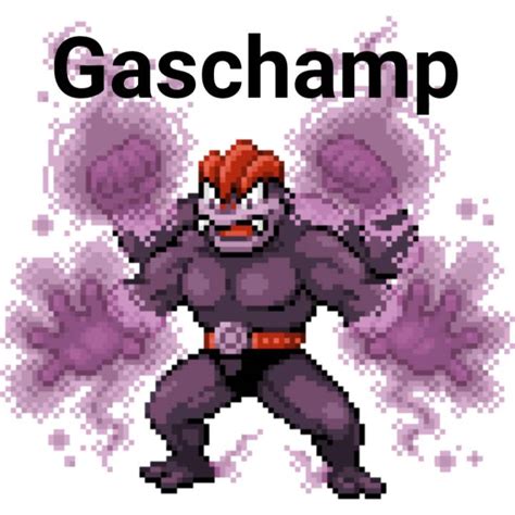 Pokemon Pokefusion Gaschamp Machamp Fusion By Gryphonworldwide On Deviantart