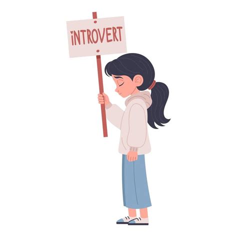 Introvert Trait Vector Art Icons And Graphics For Free Download