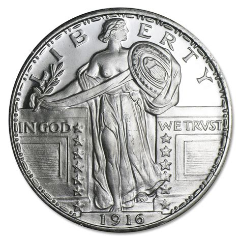 1 Oz Silver Round Standing Liberty Legacy Coins And Capital Llc