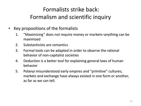Ppt Economies And Cultures The Formalist Substantivist Debate