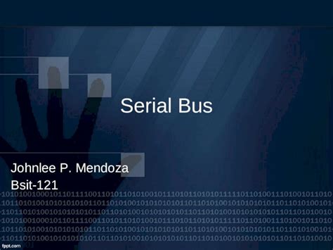 Ppt Serial Bus Dokumentips