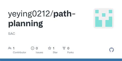 GitHub Yeying Path Planning SAC