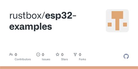 GitHub Rustbox Esp Examples