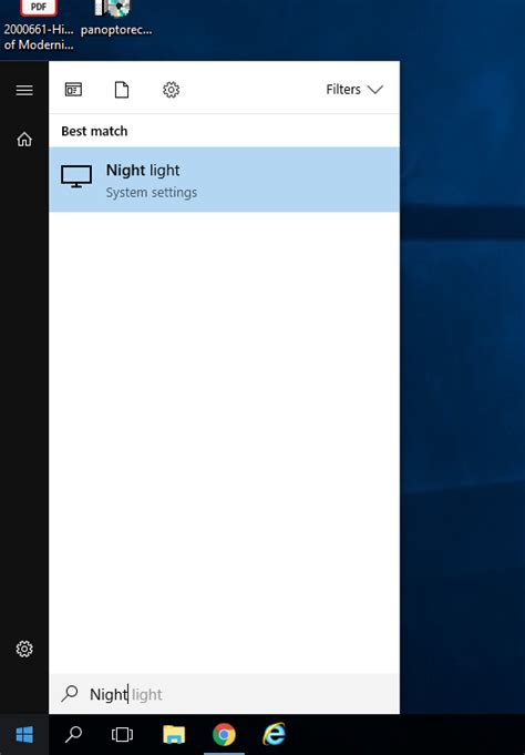 Night Light Feature In Windows 10 Reduces Blue Light Support And Information Zone